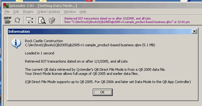 Qxtender User Guide - Direct File Mode access to QB Data